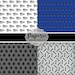 Police Digital Paper 12x12 Digital Scrapbooking Paper 40 Papers Law ...