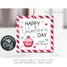 Editable Valentine's Day Gift Tag, Happy Valentine's Day Tag, Valentine ...