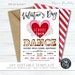 EDITABLE Valentine's Day School Dance Flyer, Valentine's Day Dance ...