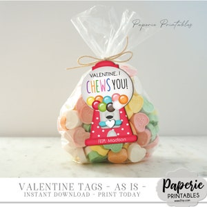 Gumball Valentine Cards, Kids Valentine Cards, Gumball Valentine ...