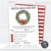 Editable Christmas Wreath Fundraising Order Form (DIY Corjl Template) # ...