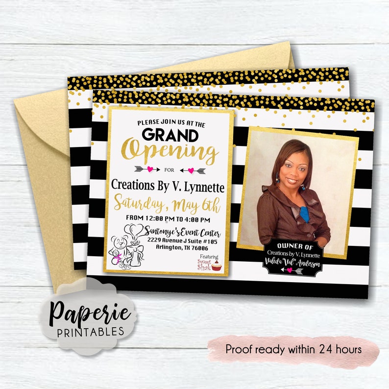 Grand Opening Party Invitation Company Party Invitation - Etsy