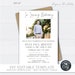 Editable Funeral Announcement Template: Minimalist Memorial Invitation ...