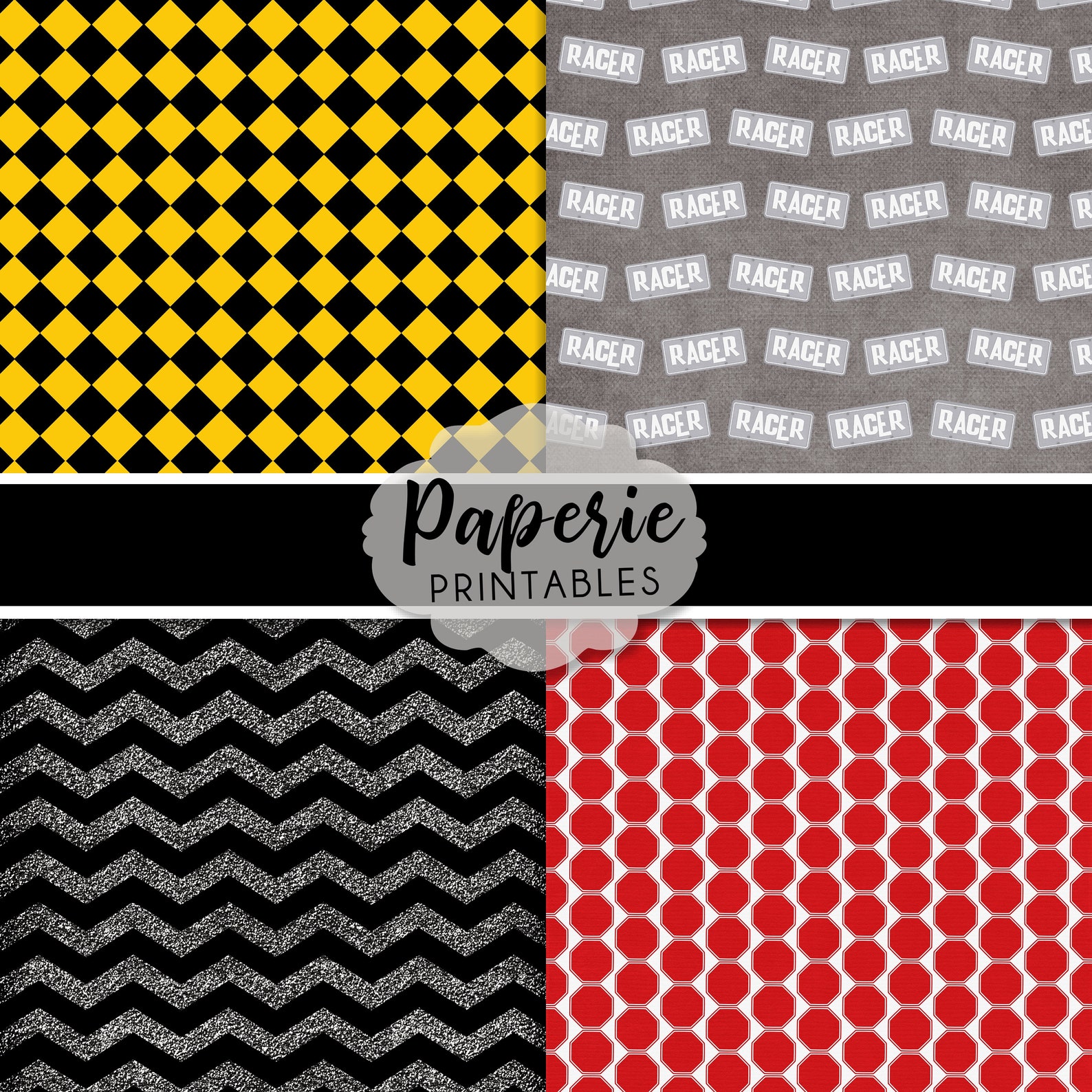 Race Car Digital Paper 8.5x11 Digital - Etsy