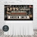 EDITABLE Masculine Birthday Backdrop - Men's Birthday Banner - Male ...