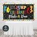 EDITABLE Let's Jump Birthday Party Backdrop Happy - Etsy