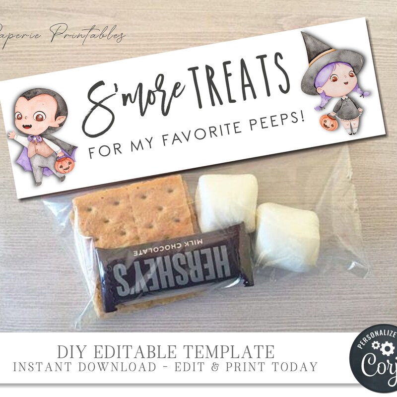 Smores Treat Bag - Etsy