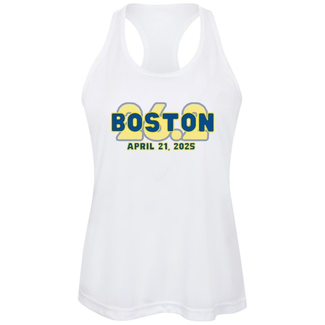 Boston Running Tank, Womens Zone Racerback Tank, 2025 Boston Tank ...