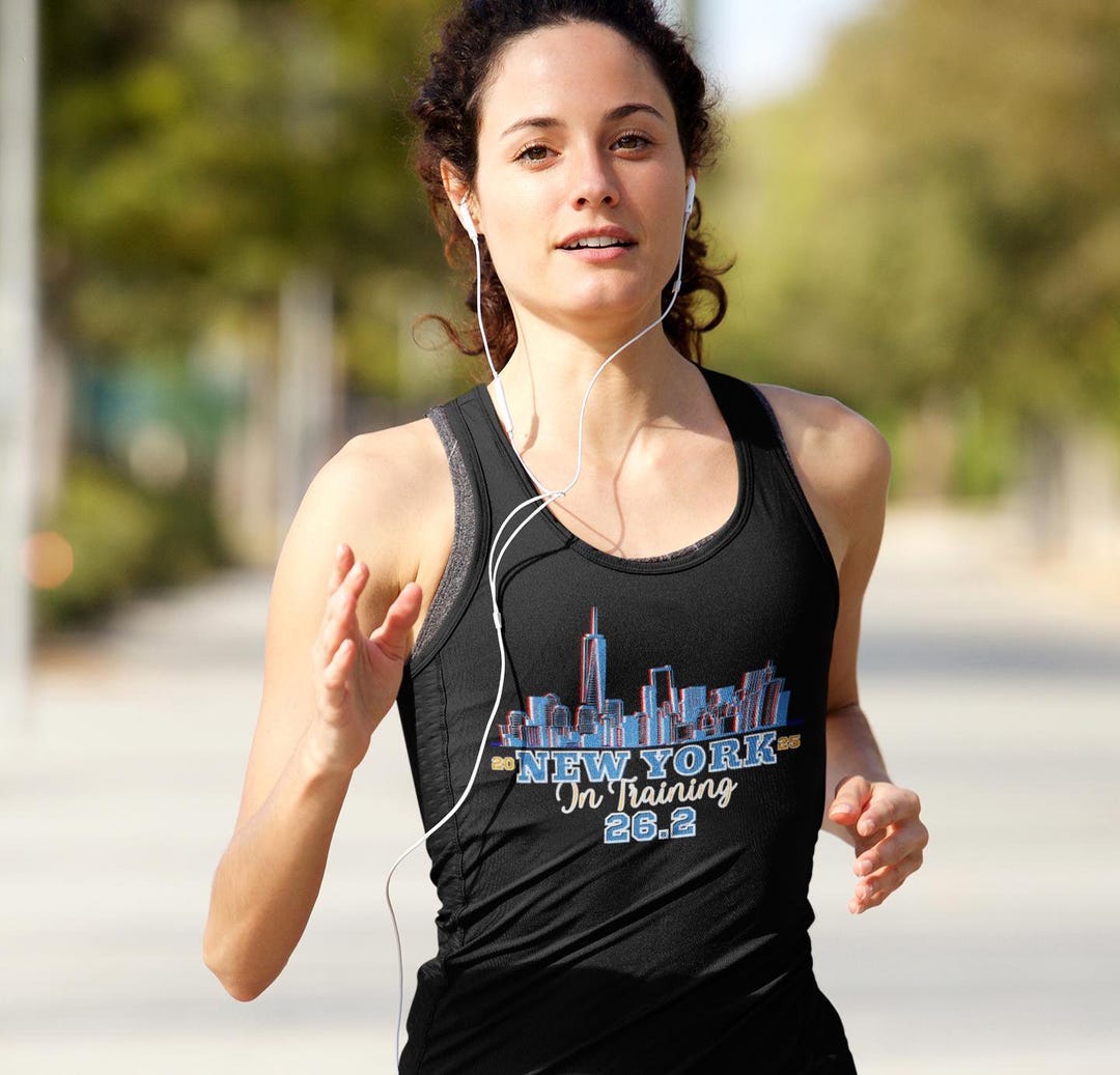 NYC in Training Tank, Women's Performance Racerback Tank, New York ...
