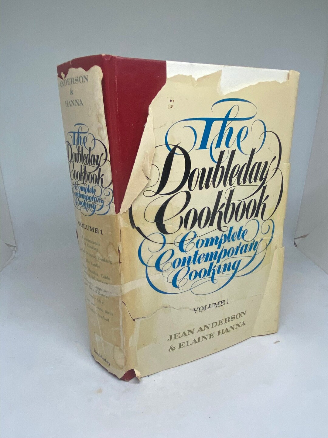 The Doubleday Cookbook Complete Contemporary Cooking Volume 1, Vintage ...