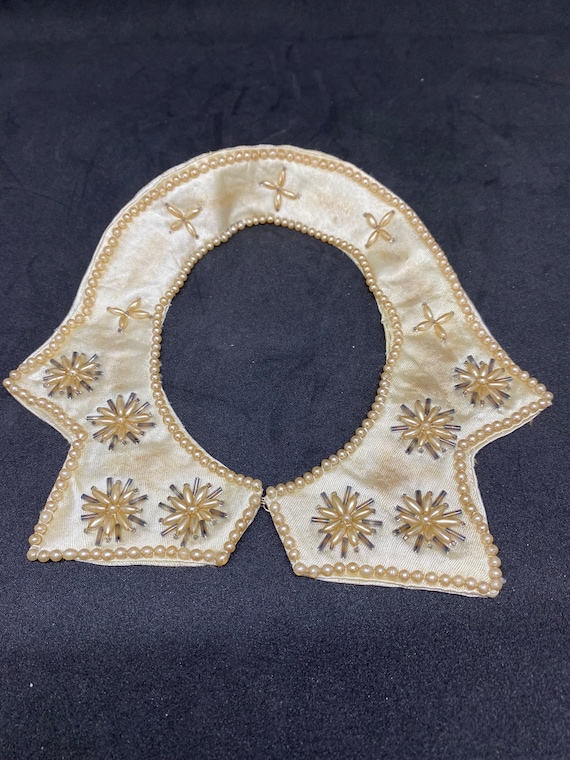 6 Vintage collars, 1940's, 1950's perhaps earlier, be… - Gem