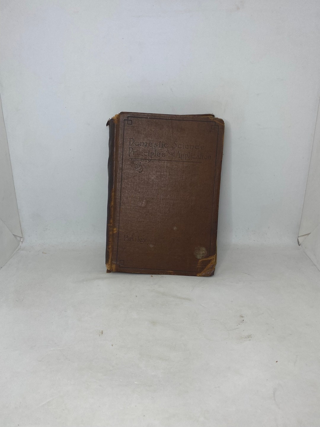 Domestic Science Principles and Application Antique Cookbook, Text Book ...