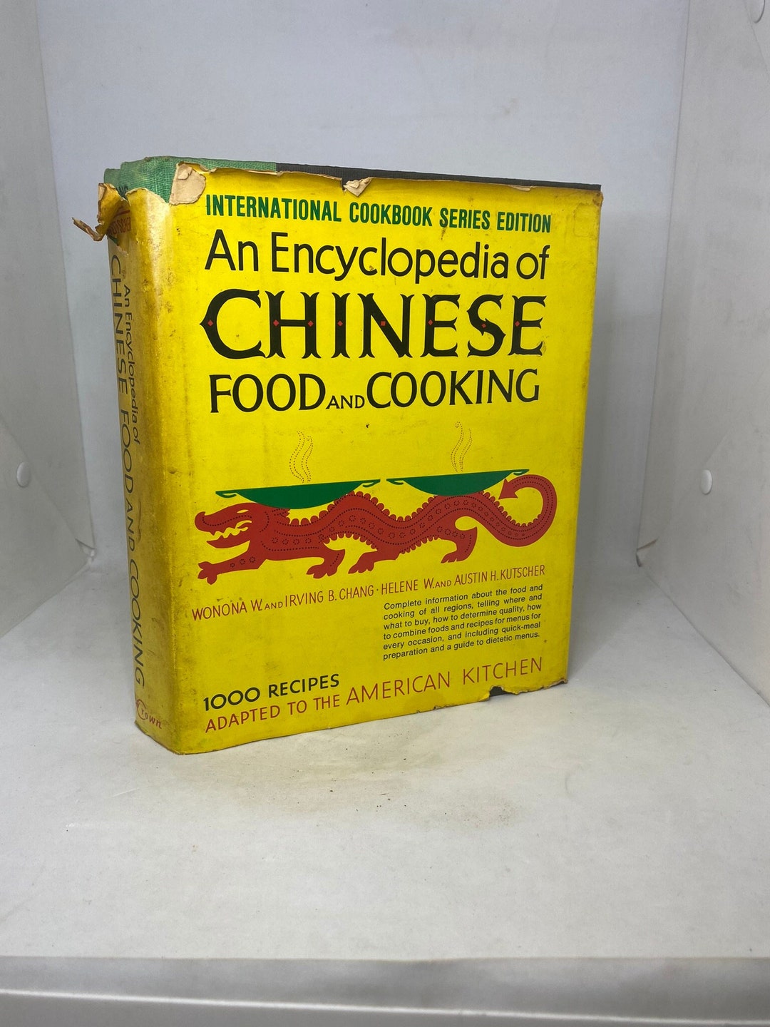 Vintage Chinese Food Cookbook: 1970 Hardcover Encyclopedia - Etsy
