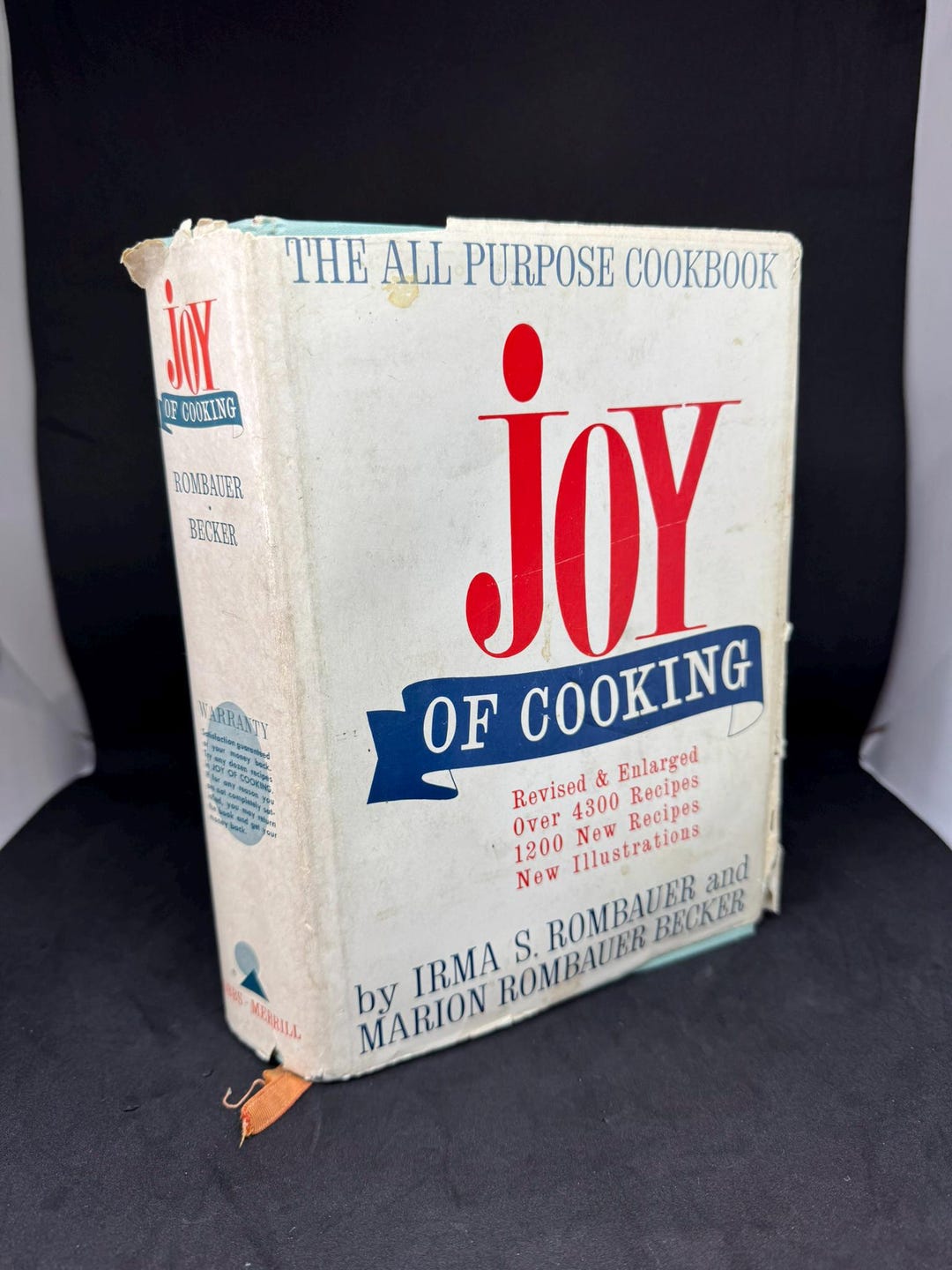 Joy of Cooking 1967 Vintage Cookbook, Irma Rombauer and Marion Rombauer ...