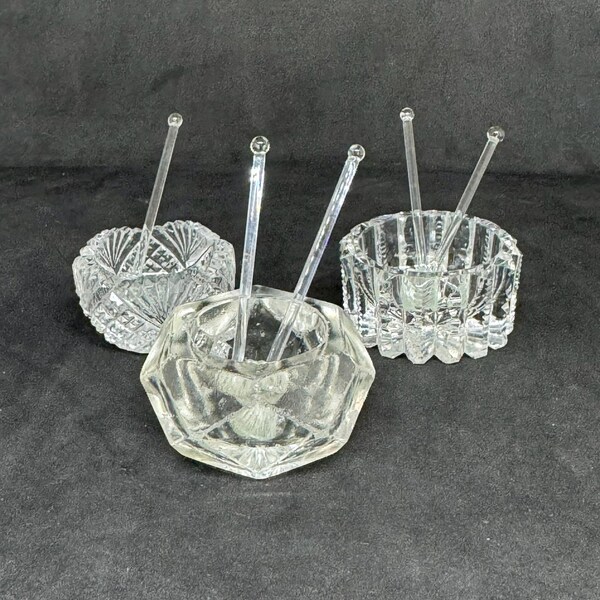 Cut Glass Dishes - Etsy