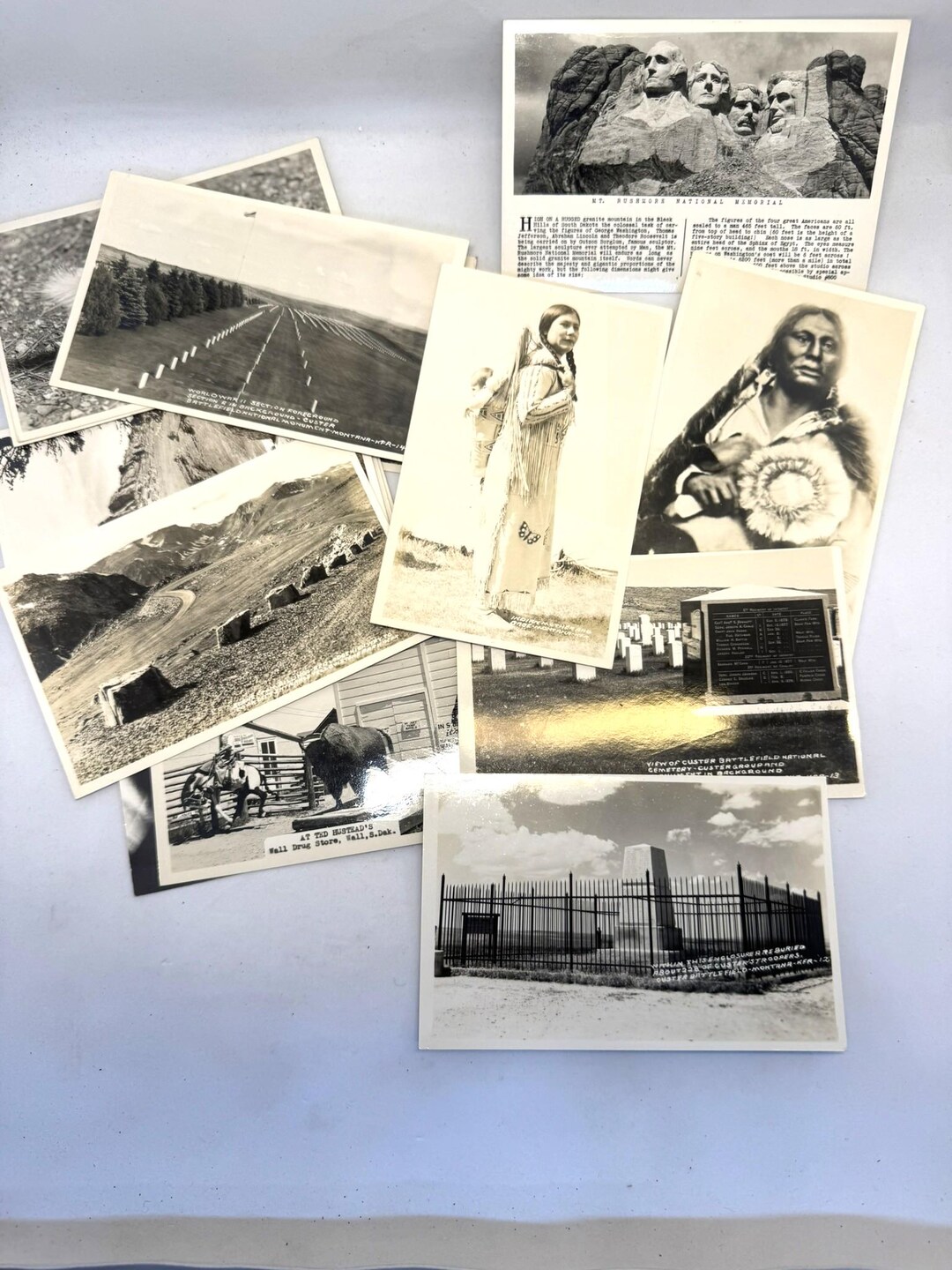 15 Native American, Battlegrounds, Mount Rushmore, Black and White ...