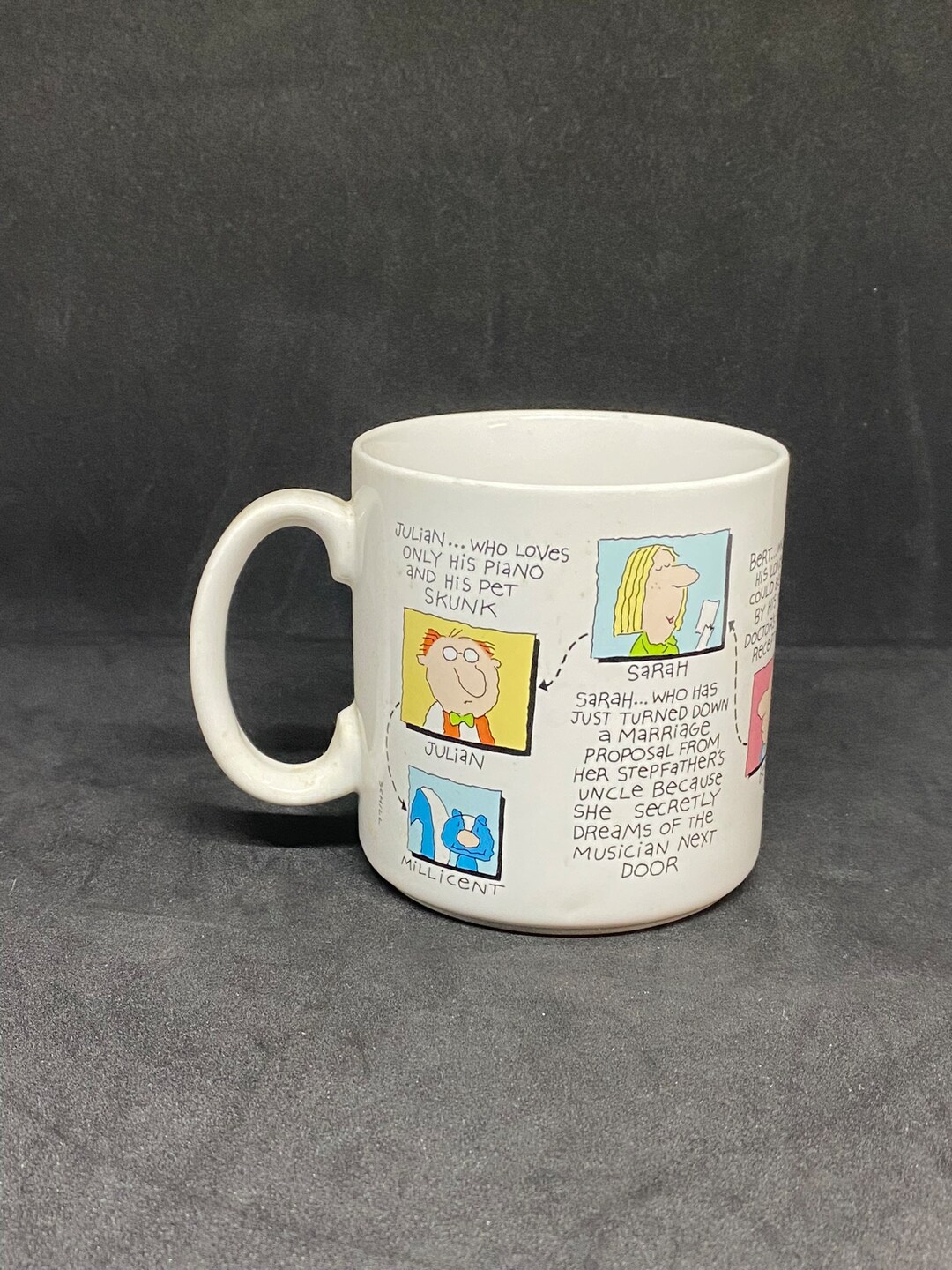 Vintage 1985 Soap Opera Coffee Mug 12 Ounces, Designers Collection From ...