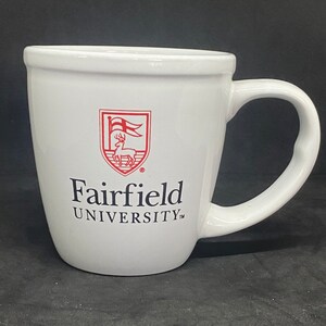 Vintage Fairfield University, Connecticut Large Coffee Mug, Holds 16 ...