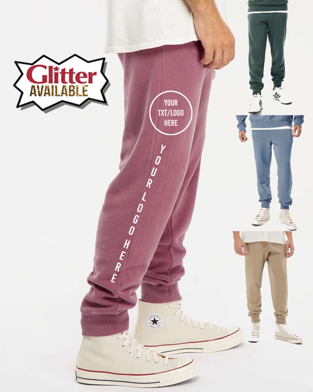 Custom Sweatpants Unisex Fashion Joggers Custom Track Pants ...