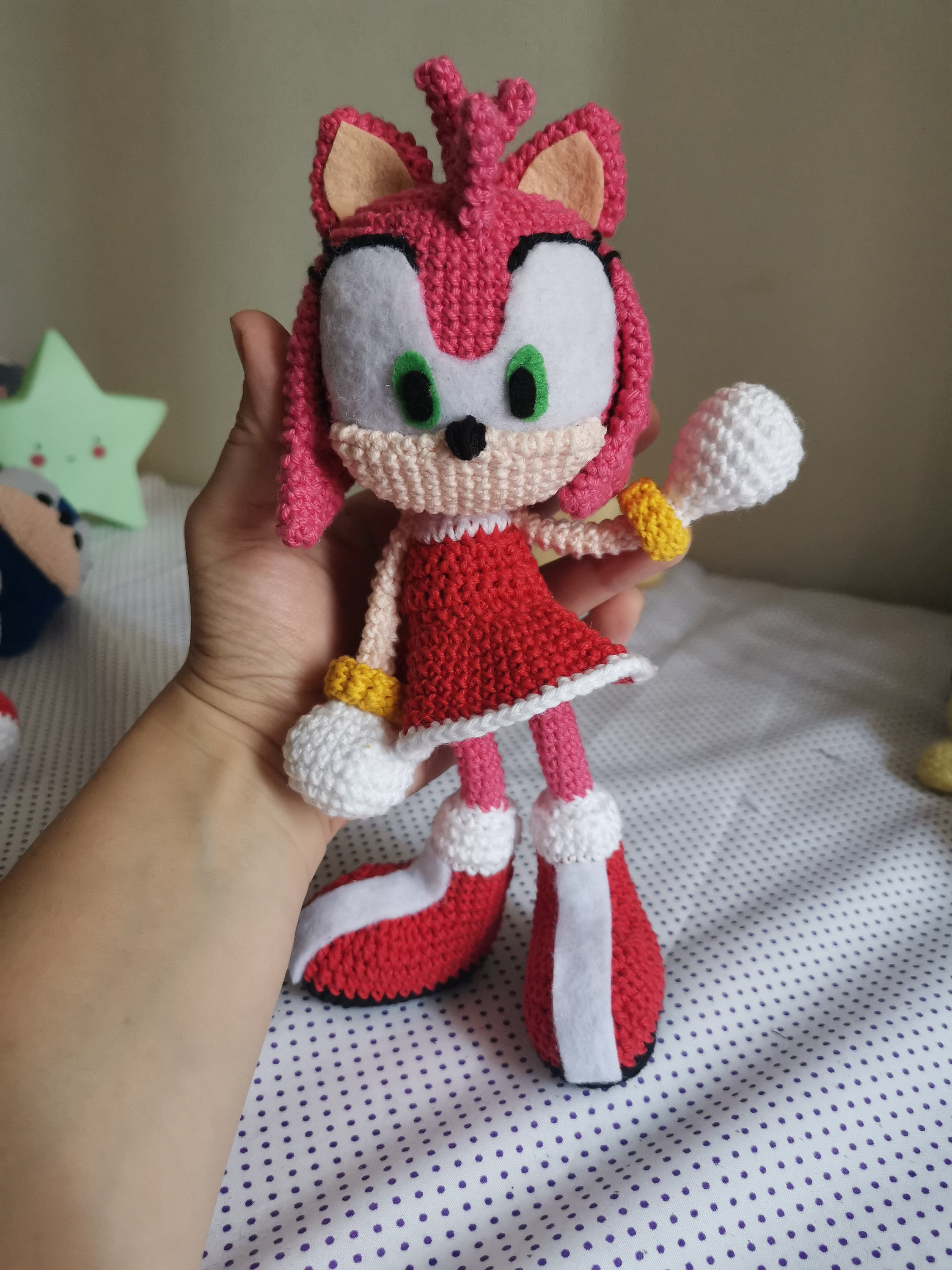 Craft Supplies And Tools Tails Doll Crochet Pattern Set Pdf Tutorial Sonic Hedgehog Amigurumi 