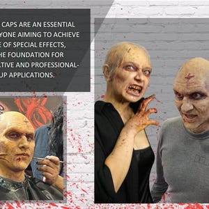 Shrek / Fiona Inspired Ogre Swamp Yellow Latex Bald Cap Unisex ...