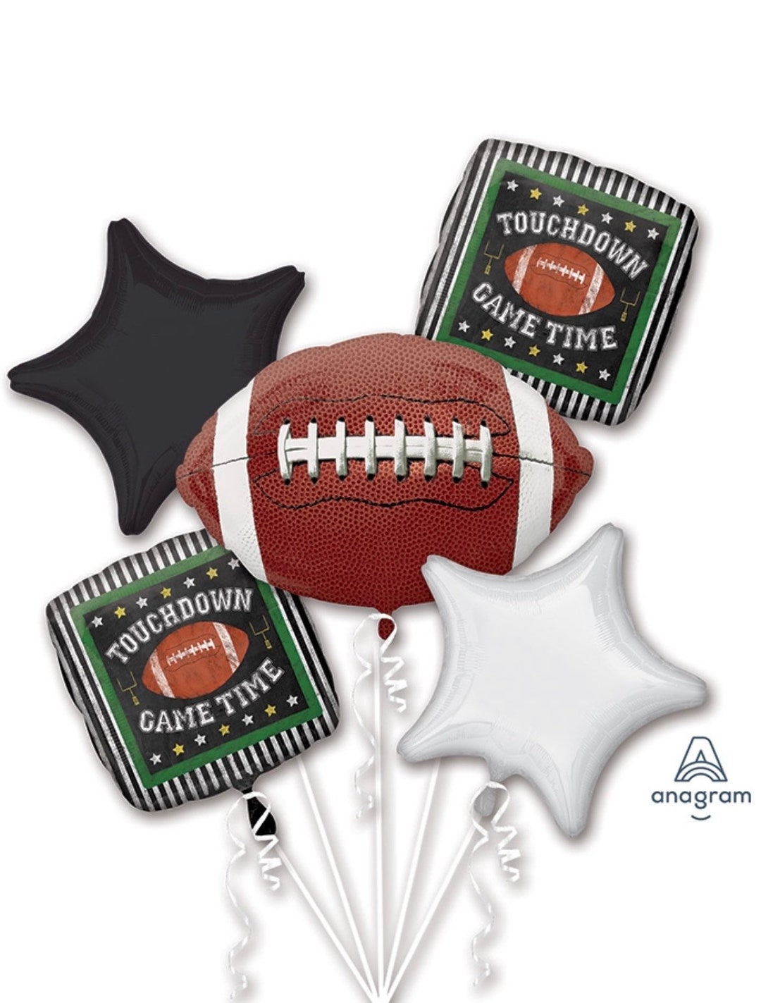 Game Time Football Balloon Bouquet - Etsy