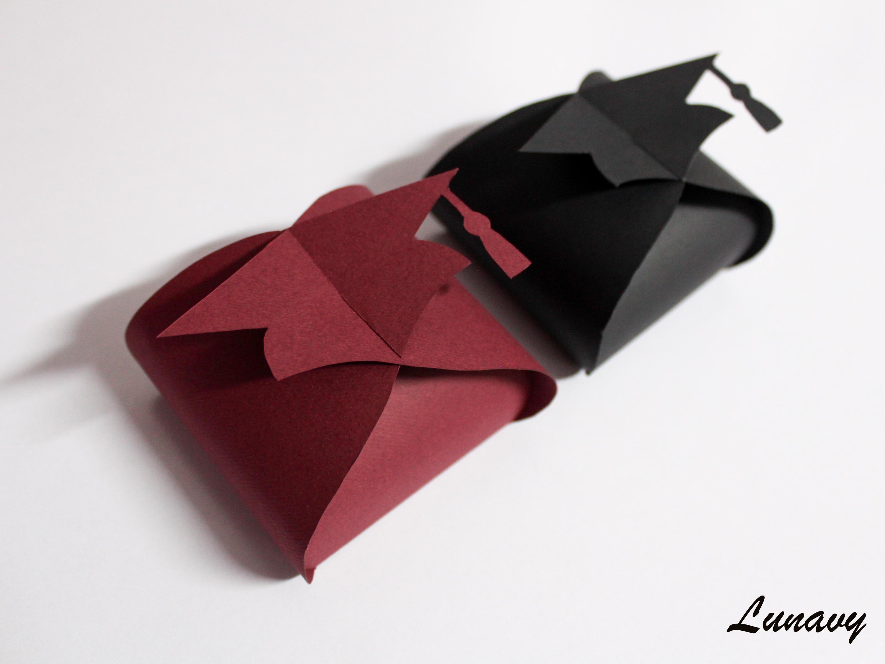 Graduation Cap Favor Box SVG Template: DIY Gift Box (cut File) - Etsy