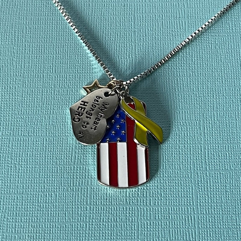 Army Necklace - Etsy