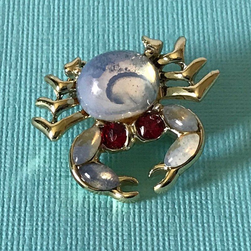 Crab Brooch - Etsy