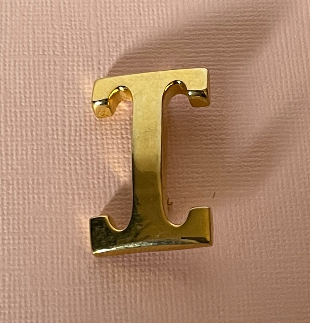 Vintage Letter I Brooch Signed AK Letter I Pin Letter I - Etsy