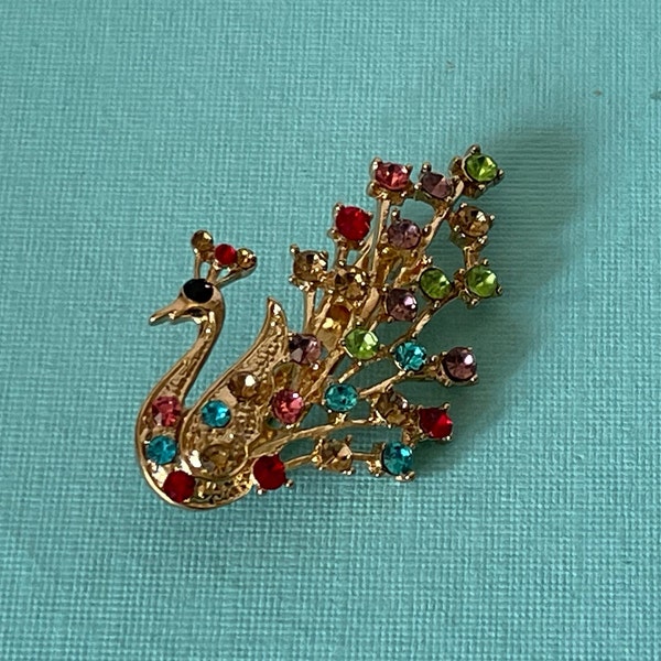 Multi Colored Brooch - Etsy