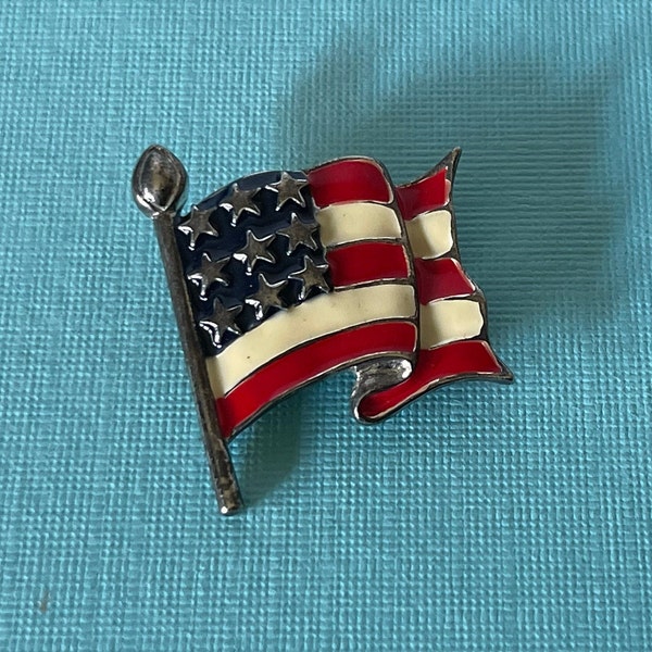 Flag Brooch - Etsy