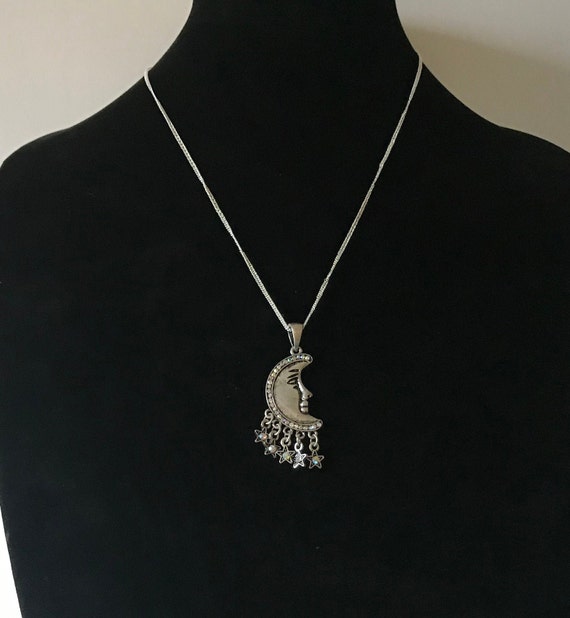 Moon necklace - Gem
