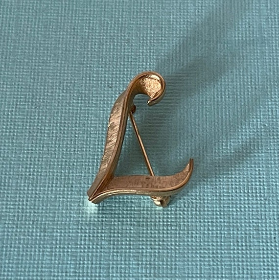 Vintage l letter brooch - Gem