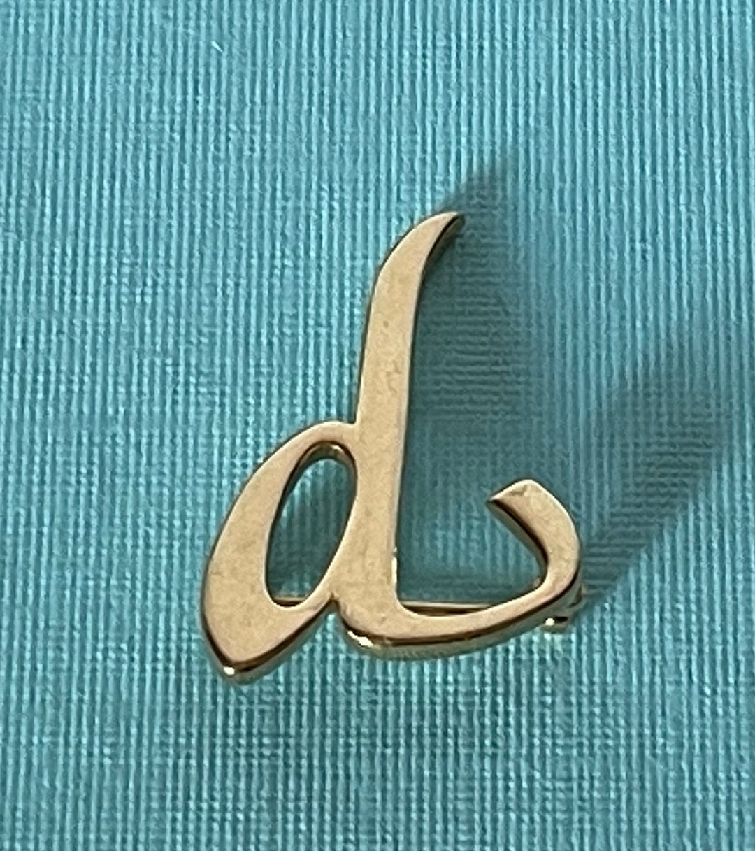 Vintage Letter D Brooch Letter D Pin Monogram D Brooch - Etsy