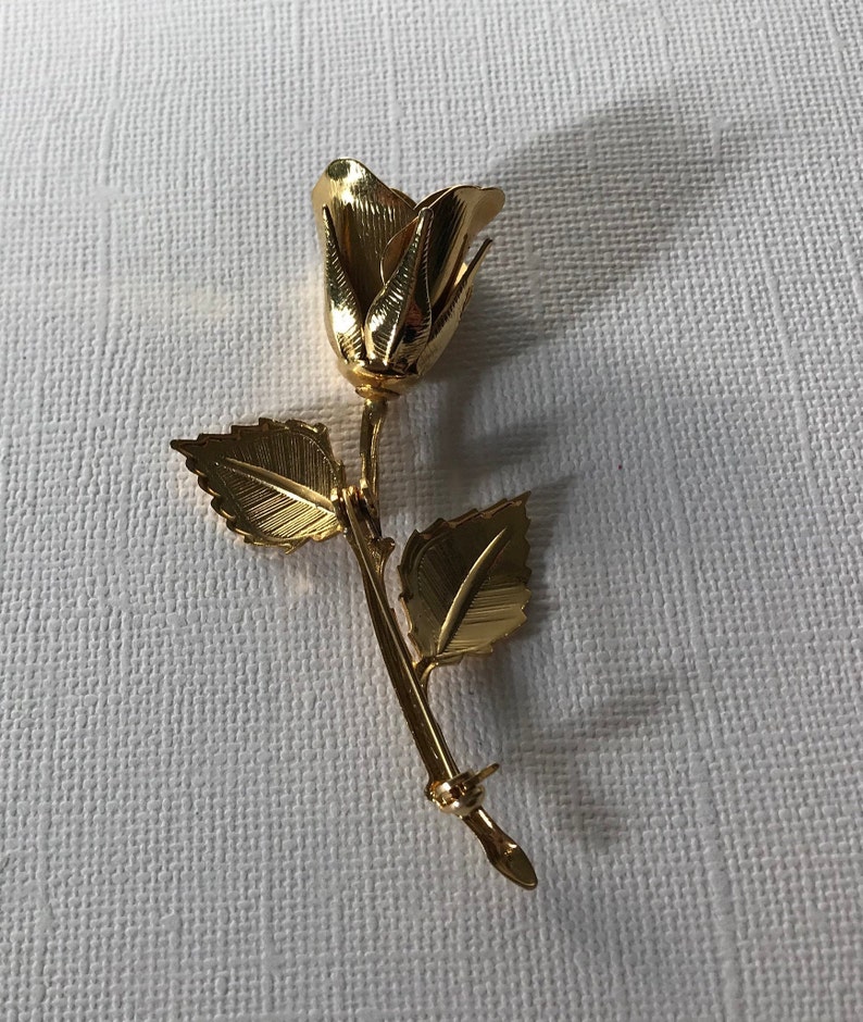 Vintage Rose Pin Single Rose Pin Flowr Pin the Bachelor | Etsy