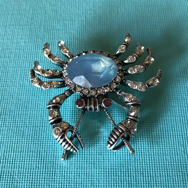 Crab Brooch - Etsy