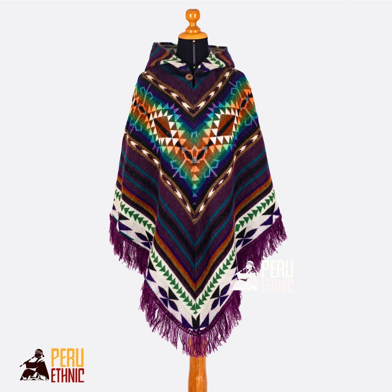Poncho With Hood - Etsy
