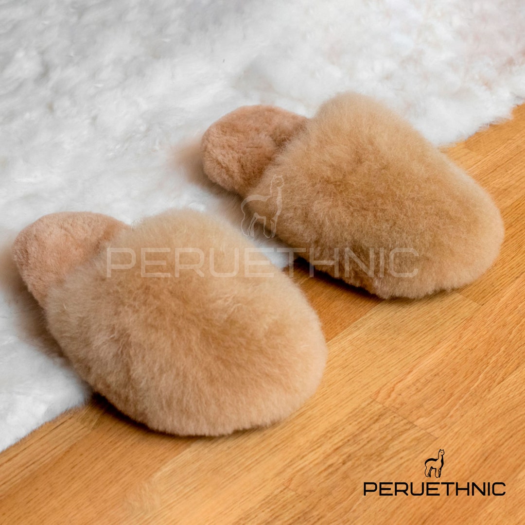 Alpaca Slippers, Alpaca Slippers Women, Alpaca House Slippers, Winter ...
