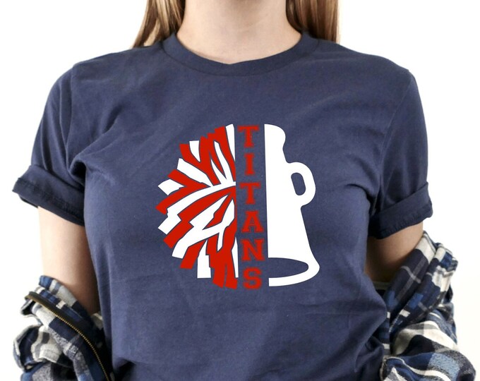 Custom Cheerleading Photo T-shirt for Family and Friends Personalized ...