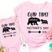 Mommy and Me Shirts Matching Mama Bear Baby Bear Shirts - Etsy