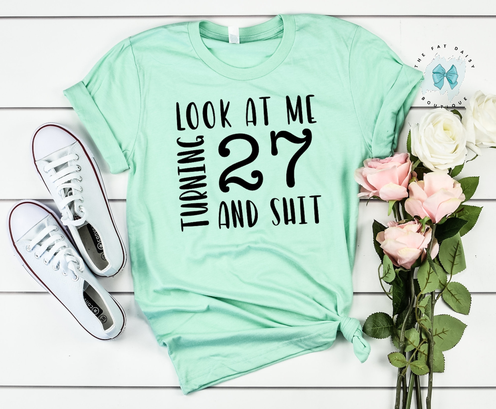 27th Birthday Shirt © Birthday Shirt Women 27th Birthday | Etsy