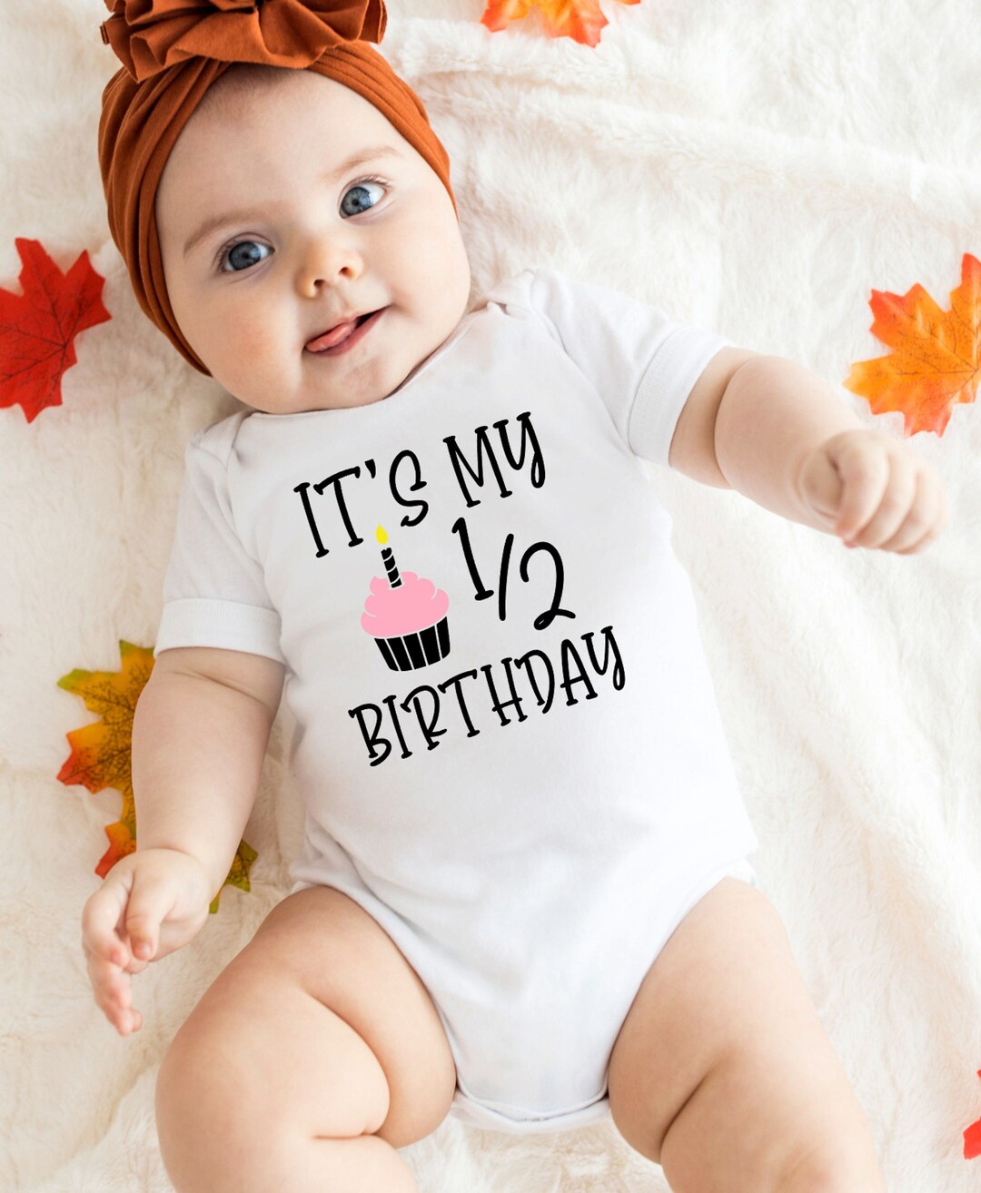 It's My Half Birthday Baby Girl or Boy Outfit, Half Baby Birthday Party ...