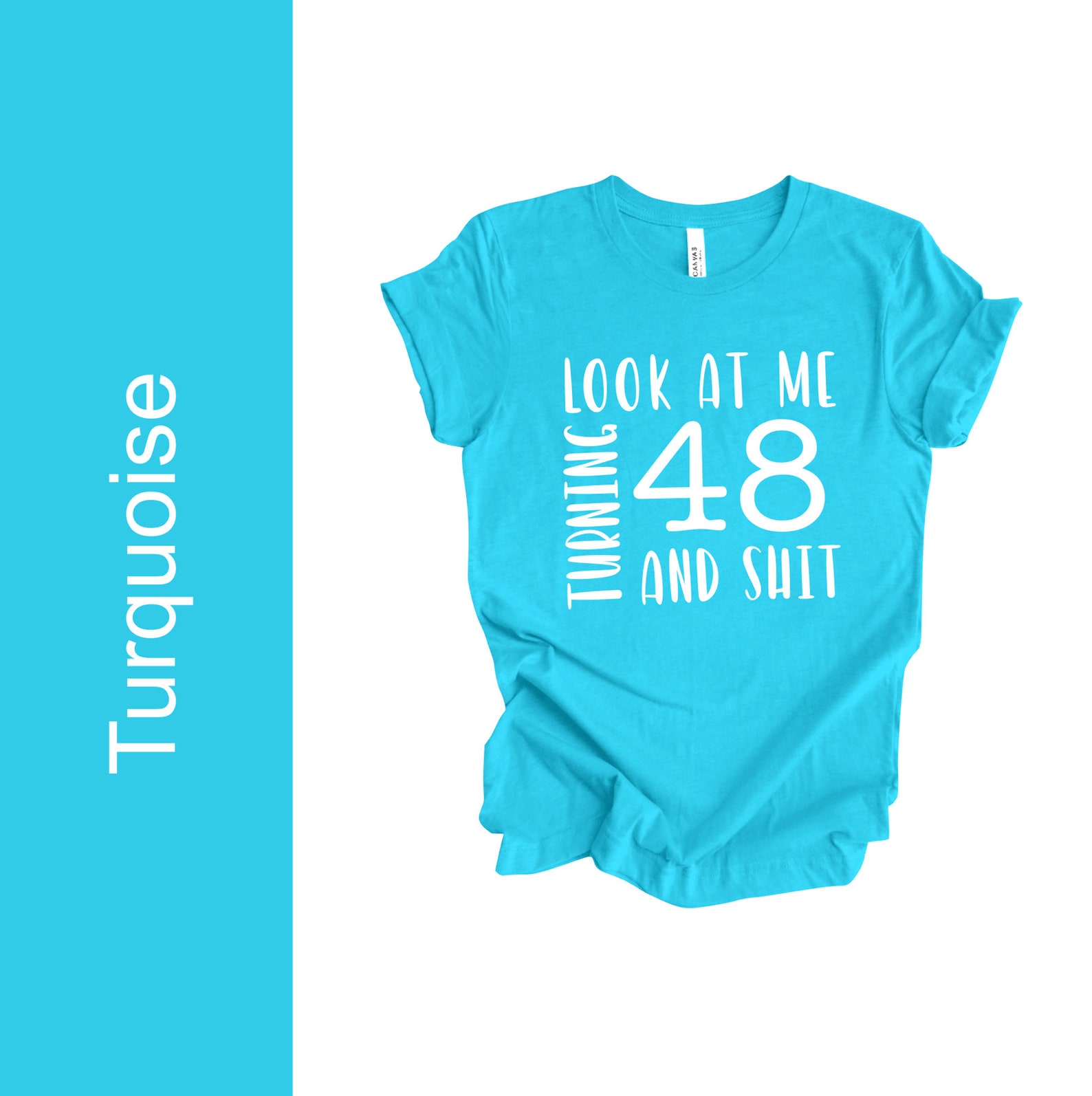 48th Birthday Shirt© Birthday Shirt Women 48th Birthday - Etsy