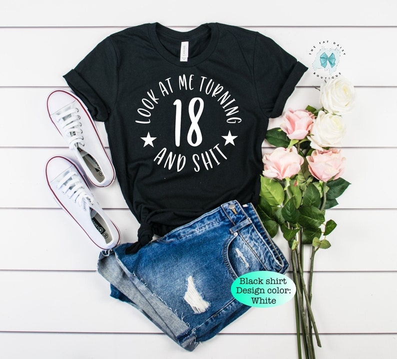 18th Birthday Shirt © 18th Birthday Shirt Women 18th Birthday | Etsy