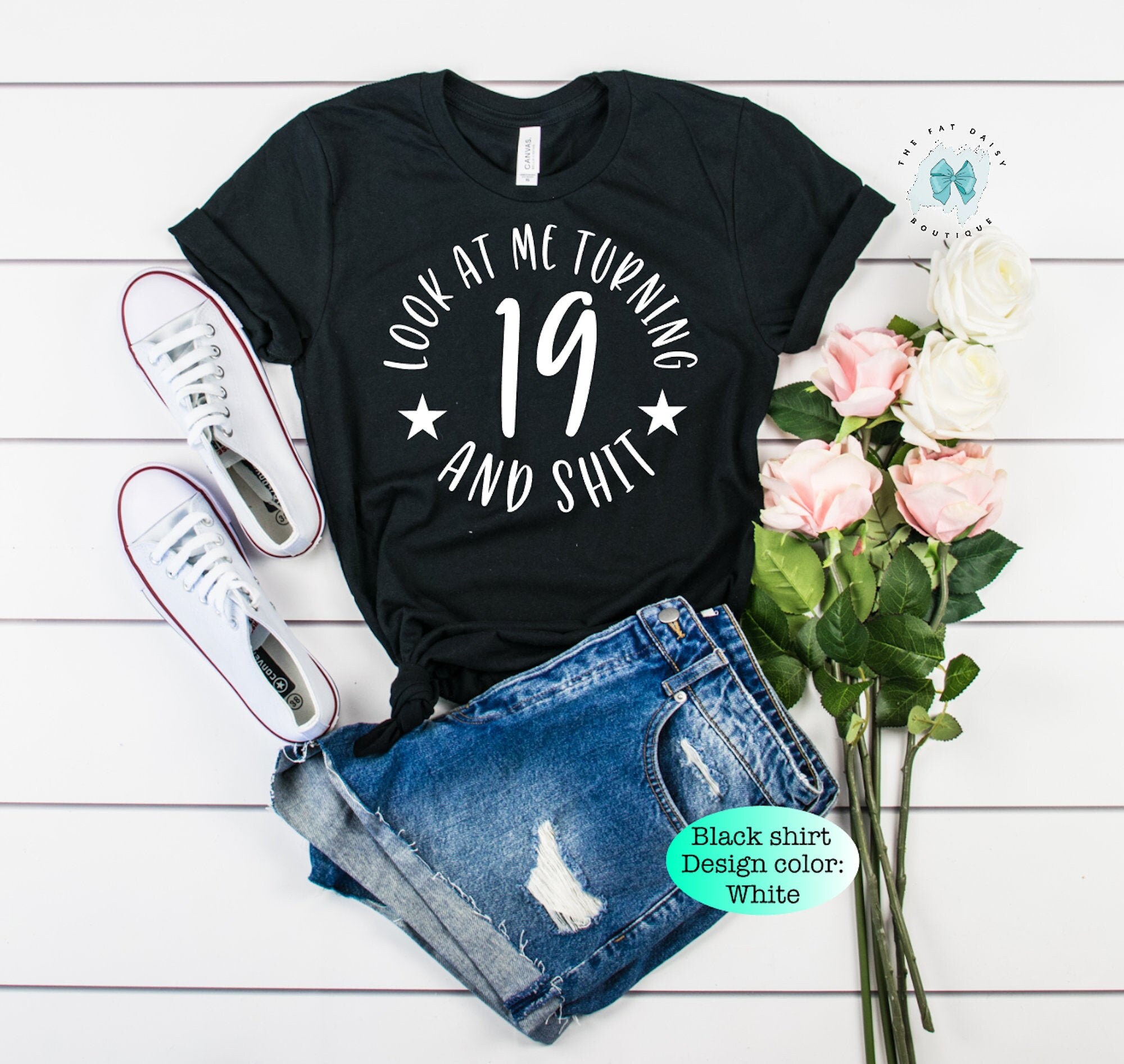 19th Birthday shirt © 19th Birthday shirt women 19th Birthday | Etsy