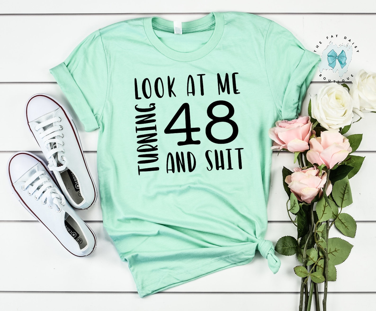 48th Birthday shirt© Birthday shirt women 48th Birthday | Etsy