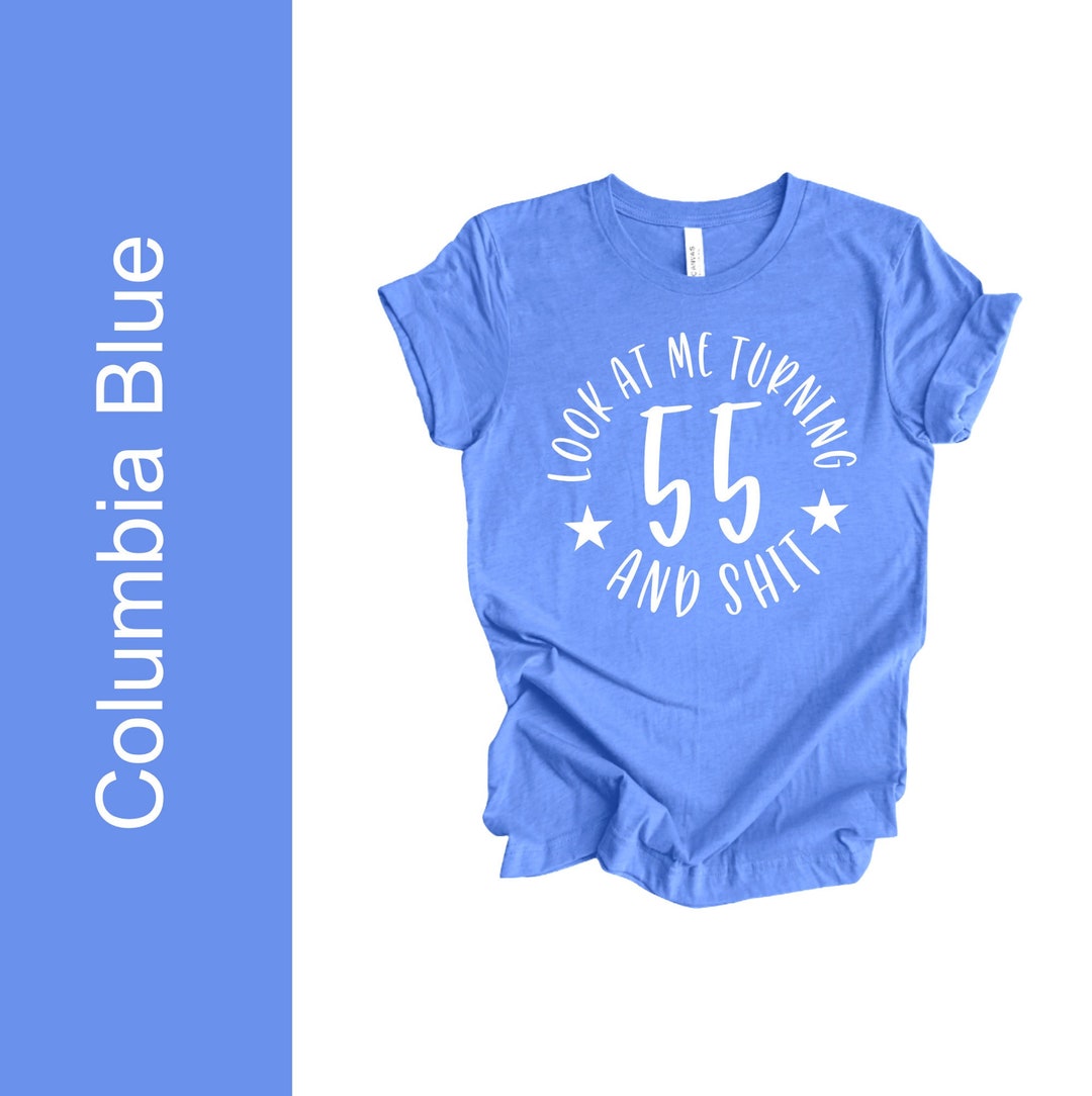 55th Birthday Shirt © 55th Birthday Shirt Women 55th Birthday T-shirt ...