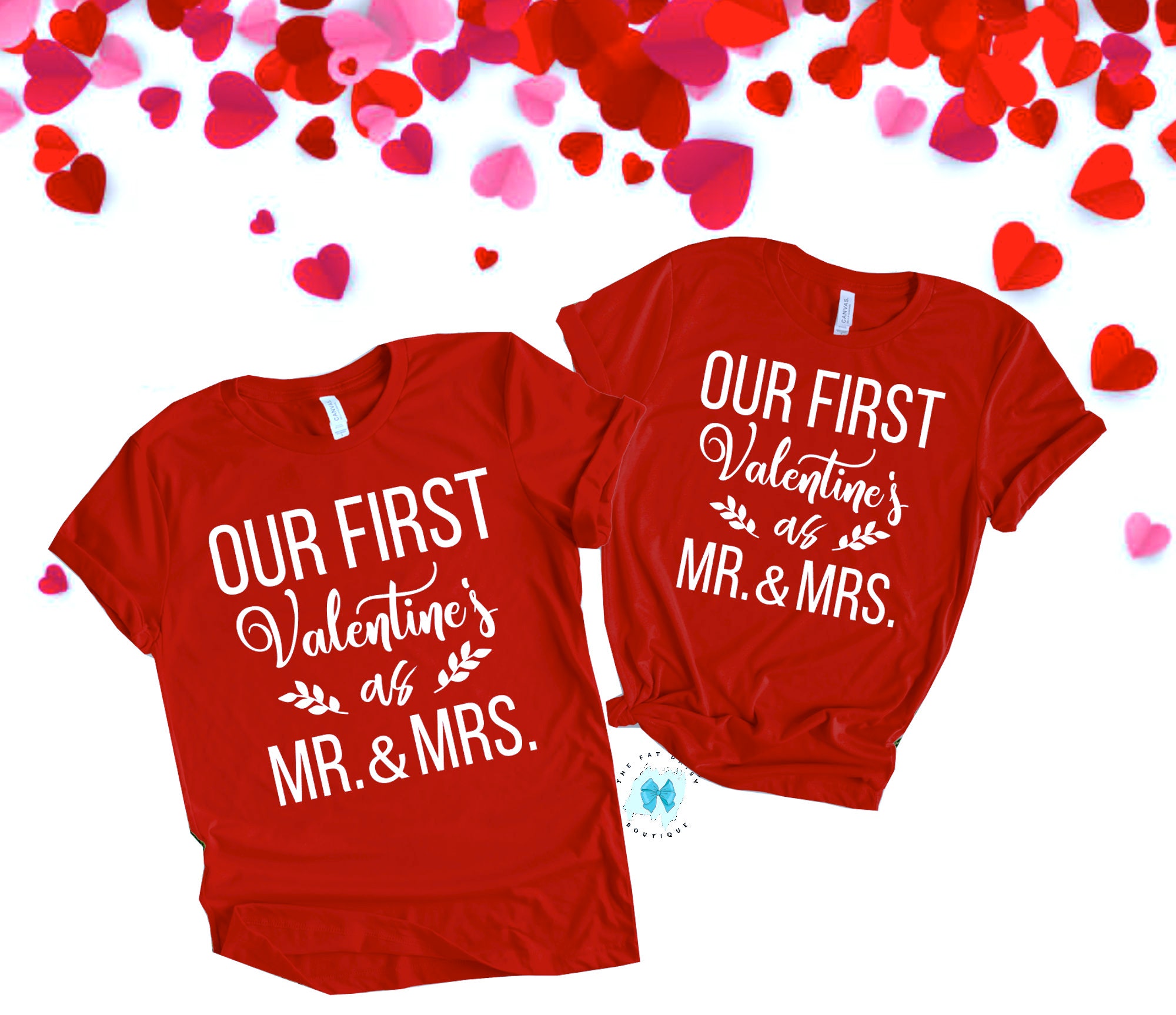Couples First Valentines Married Matching Couple Valentine - Etsy