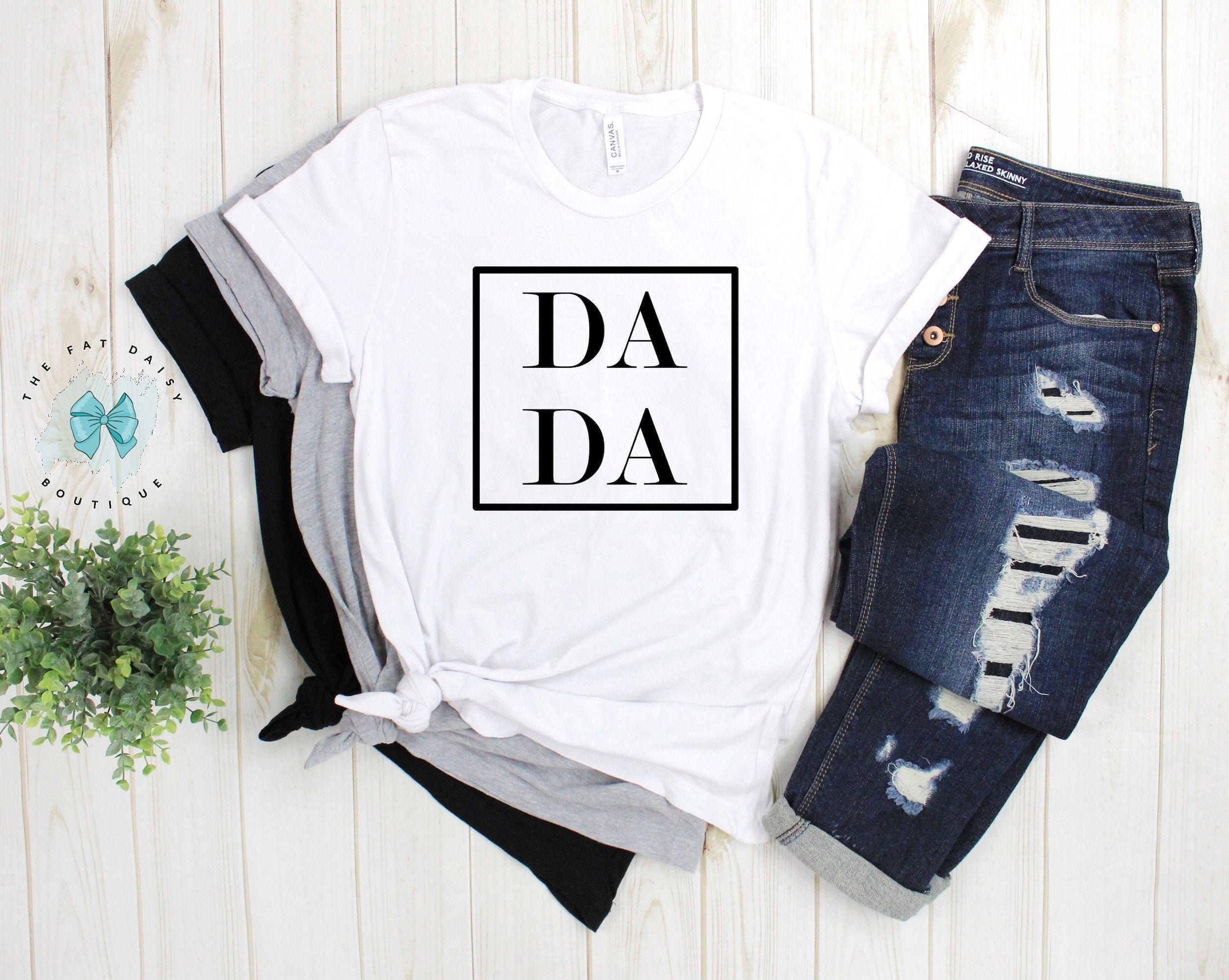 New Dad Shirt Gift for New Dad Daddy Shirts DADA Shirt Dad | Etsy